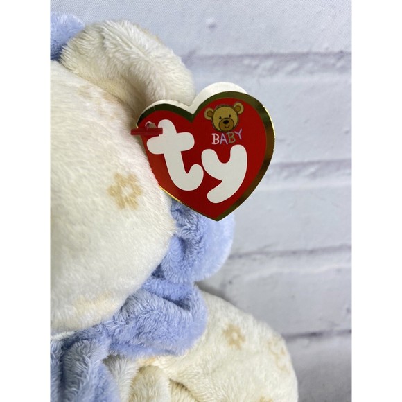 Toys | Ty Pluffies Teddy Bear Bumble Bee Baby Blooms Retired Lovey ...